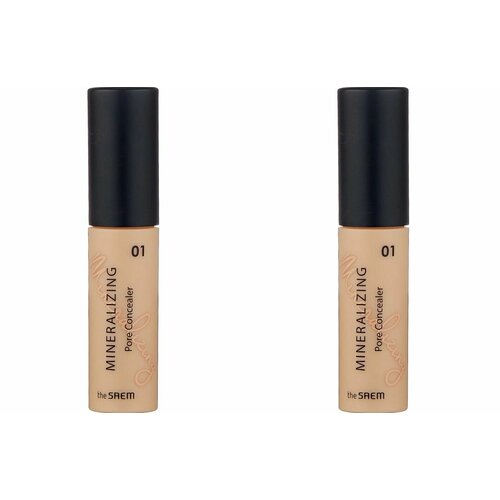 THE SAEM Консилер для маскировки пор Mineralizing Pore Concealer 01 Clear Beige, 4 г, 2 шт