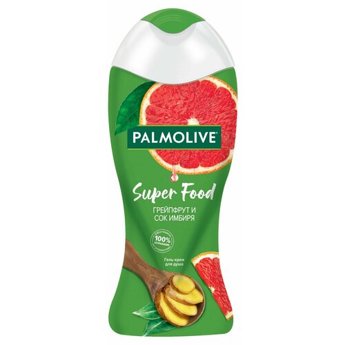 Palmolive, Гель-крем для душа Super Food Грейпфрут и сок имбиря, 250 мл