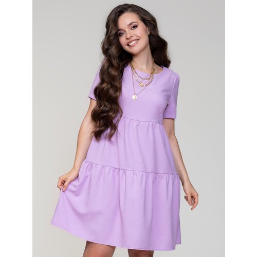 Платье With street, размер 52, фиолетовый