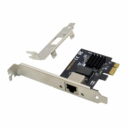 Сетевая карта PCIe x1 (RTL8125B) 1xRJ45 2.5 Gigabit Ethernet | ORIENT XWT-RTL8125PE