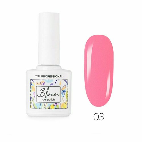 Гель-лак Bloom №3 розовый лотос, TNL Professional, (10 мл)