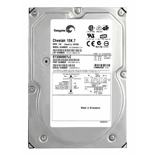 Жесткий диск Seagate 9X1006 300Gb U320SCSI 3.5" HDD