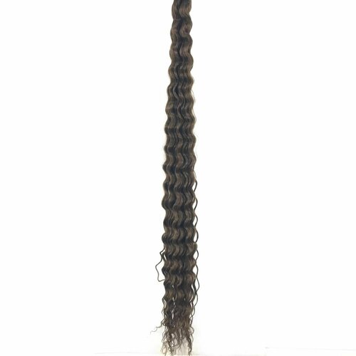 Прядь-канекалон Кудри Ариэль, цвет темно-коричневый, 80см, 120гр, 1 шт
