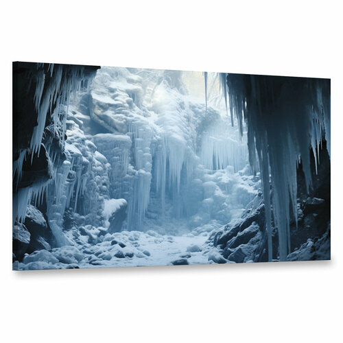 Интерьерная картина 100х60 "Пленительная зима"