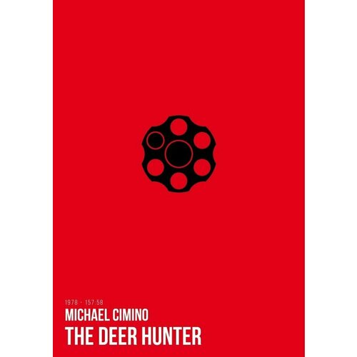 Плакат, постер на холсте The Deer Hunter/Охотник на оленей. Размер 60 х 84 см