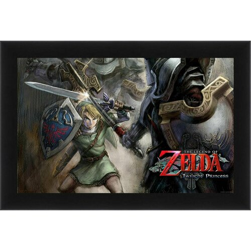 Плакат, постер на бумаге Zelda. Размер 42 х 60 см