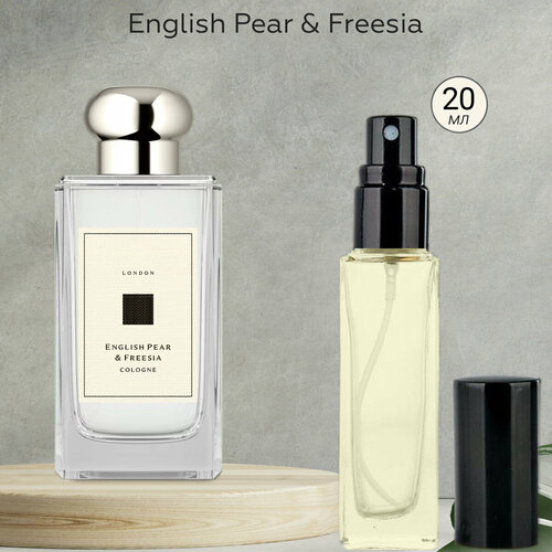 Gratus Parfum English Pear Freesia духи женские масляные 20 мл (спрей) + подарок