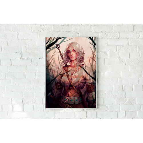 Плакат Ведьмак/The Witcher/ Подарок на стену 33х48 см / Постер формата А3+