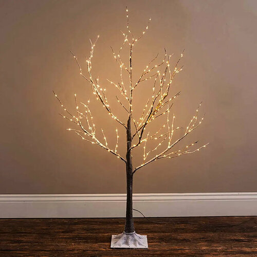 Kaemingk Светодиодное дерево Дивная Онтана 100 см, 300 теплых белых микро LED ламп, IP44 492414