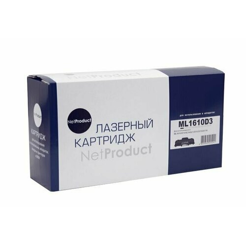 Картридж NetProduct (N-ML-1610D3) для Samsung ML-1610/2010/2015/Xerox Ph 3117/3122, 3K