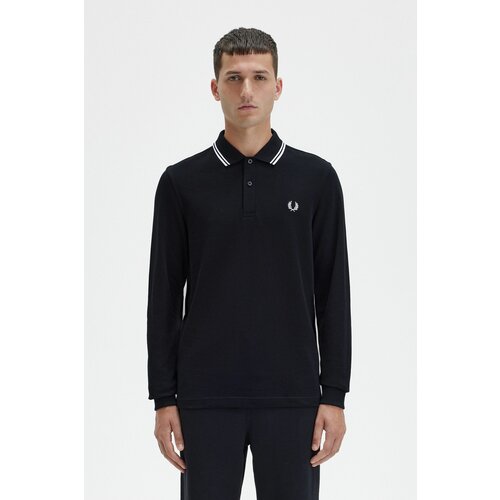 Лонгслив FRED PERRY, размер L, черный