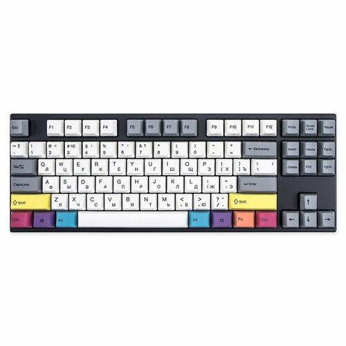 Varmilo Vintage Days CMYK V2 VEA87 Cherry MX Brown Switches (35.5 x 13.5 x 3.5 см)