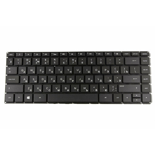 Клавиатура для ноутбука HP Pavilion X360 13-S Черная с подсветкой p.n: HR02-C 797212-001, NSK-CX0SW 01