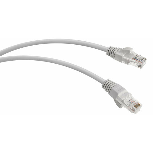 Патч-корд WRline WR-PC-RJ45-UTP-5E-7-GY UTP RJ-45 вил.-вилка RJ-45 кат.5E 7м серый LSZH уп.1шт