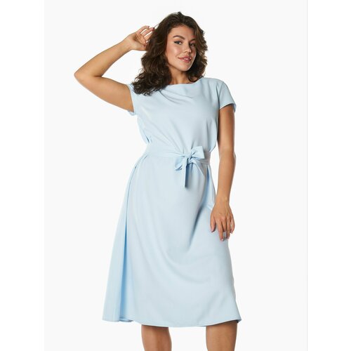 Платье Тамбовчанка, размер 48, голубой