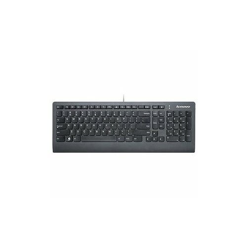 Клавиатура Lenovo Slim Black USB (00XH518)
