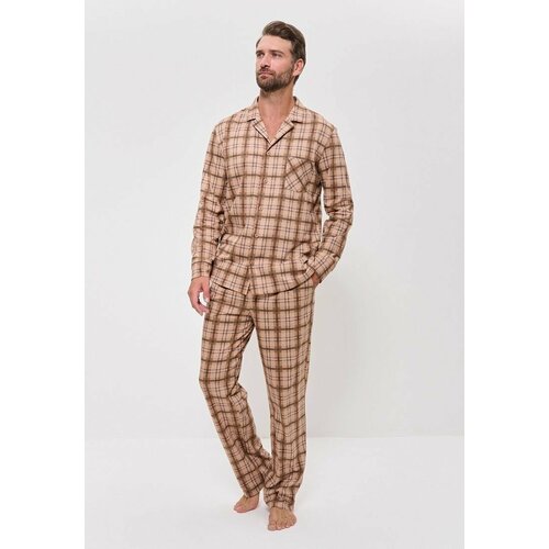 Пижама  CLEO, размер 48, коричневый