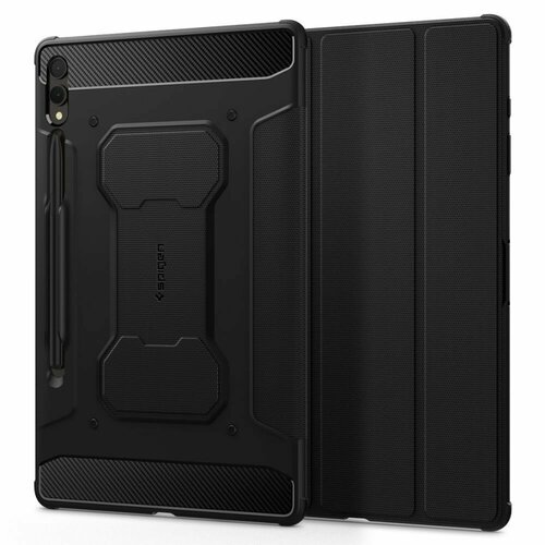 Защитный чехол SPIGEN Rugged Armor Pro Galaxy TAB S9+ PLUS 12.4 X810 / X816B Black