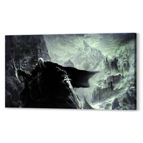 Плакат, постер на бумаге world of warcraft, character, mountain. Размер 42 х 60 см