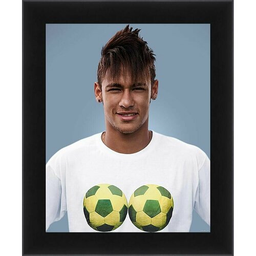 Плакат, постер на бумаге Неймар. Neymar. Размер 21 х 30 см