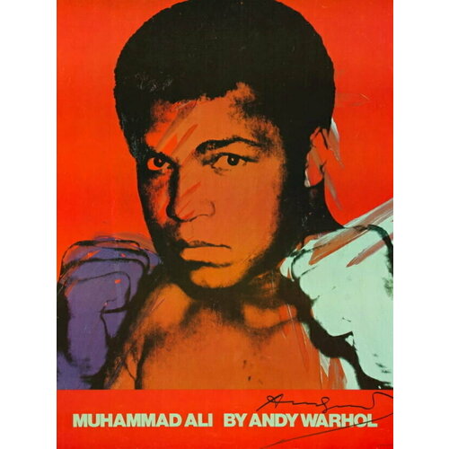 Плакат, постер на холсте Muhammad Ali/Мухаммед Али/спорт. Размер 42 х 60 см