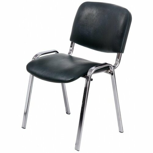 Стул Easy Chair Rio, "Изо", хром кожзам черный V-14/PV-1