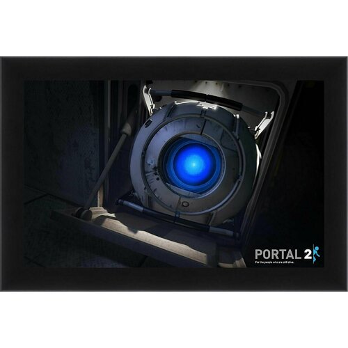 Плакат, постер на бумаге Portal 2. Размер 60х84 см