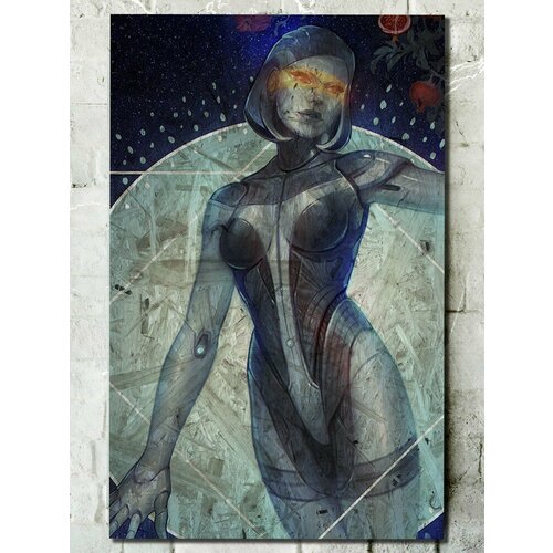 Картина интерьерная на рельефной доске ОСП Игры Mass Effect 3 - 14270