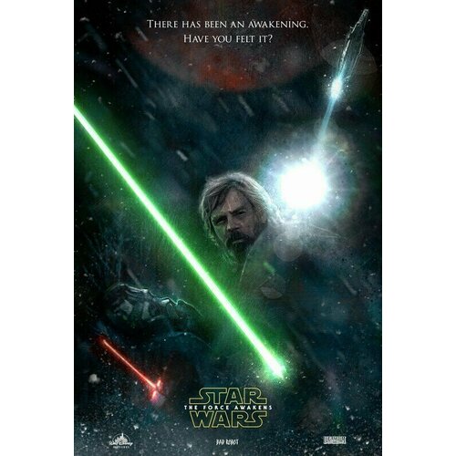 Плакат, постер на бумаге Звездные войны: Пробуждение силы (Star Wars Episode VII-The Force Awakens), Джей Джей Абрамс. Размер 30 х 42 см