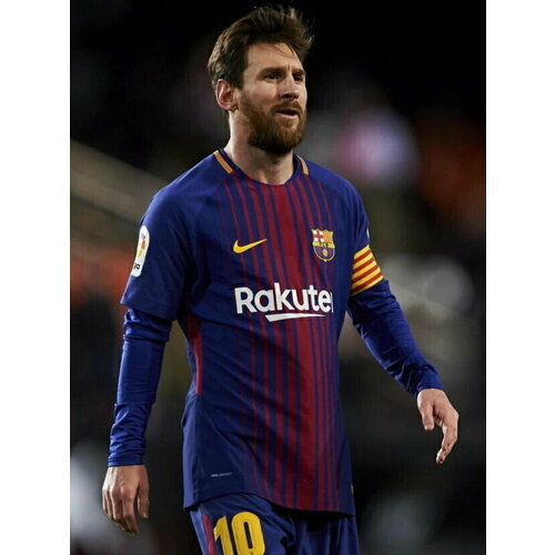 Плакат, постер на бумаге Lionel Messi/Лионель Месси/спорт. Размер 30 х 42 см