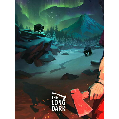 Плакат, постер на бумаге The Long Dark/игровые/игра/компьютерные герои персонажи. Размер 60 х 84 см