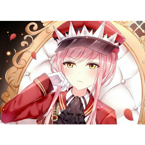 Плакат, постер на бумаге Судьба: Великий приказ. Вавилония. Fate Grand Order. Размер 21 х 30 см