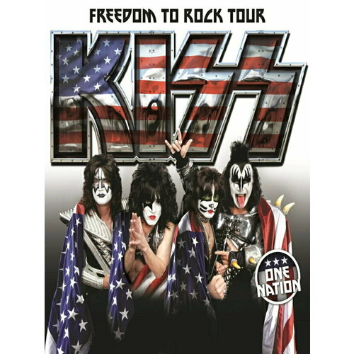 Плакат, постер на бумаге Kiss/Кисс/музыкальные/поп исполнитель/артист/поп-звезда/группа. Размер 21 на 30 см