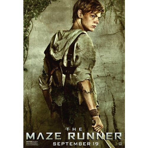 Плакат, постер на бумаге The Maze Runner/Бегущий в лабиринте. Размер 21 х 30 см
