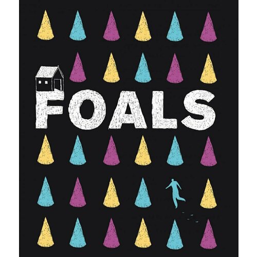 Плакат, постер на бумаге Foals/Фоалс. Размер 30 х 42 см