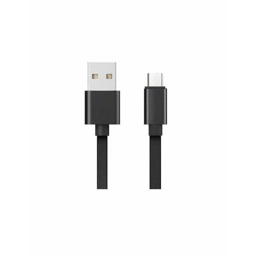 Кабель Media Gadget MU-002F USB - MicroUSB Black MGSNL002FBK