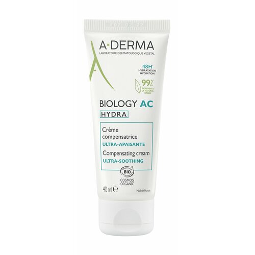 A-DERMA A-Derma Biology AC Hydra Крем восстанавливающий баланс ослабленной кожи, 40 мл