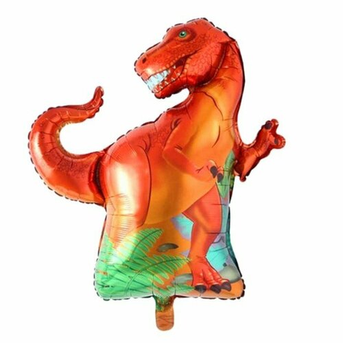 Шар фольгированный 42" «Динозавр гигантозавр» (комплект из 40 шт)