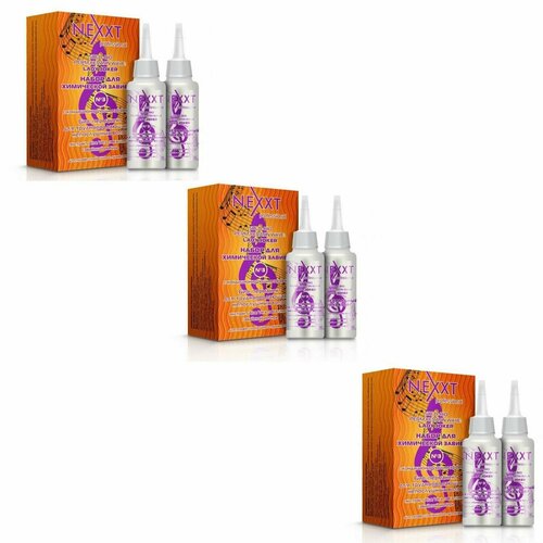 Nexxt Био-перманент №3 Solo-Bio Perm Keratin Wave: Lady Joker, 110 мл*2, 3 шт