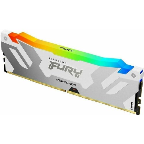 Оперативная память 32Gb DDR5 6000MHz Kingston Fury Renegade White RGB (KF560C32RWA-32)