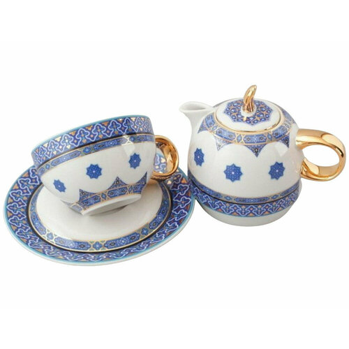 Подарочный чайный набор на 1 персону, Линия Узбекистан