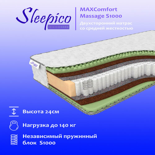 Матрас Sleepeco Sleepeco MAXComfort Massage S1000 (90 / 190)