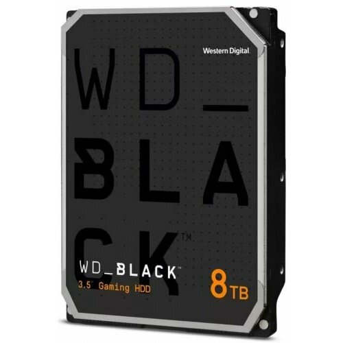 Жесткий диск 8TB SATA 6Gb/s Western Digital WD8002FZWX WD_black 3.5" 7200rpm 128MB
