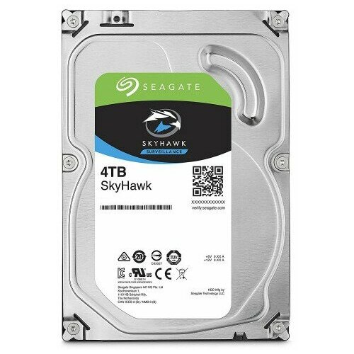 Жесткий диск Seagate SkyHawk Serial ATA III 4TB ST4000VX005