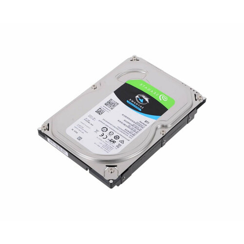 Жесткий диск для видеорегистратора Seagate 3.5 SkyHawk - SATA (S13965100). Объем 1 Тб и размером 3,5 дюйма - диск для систем видеонаблюдения