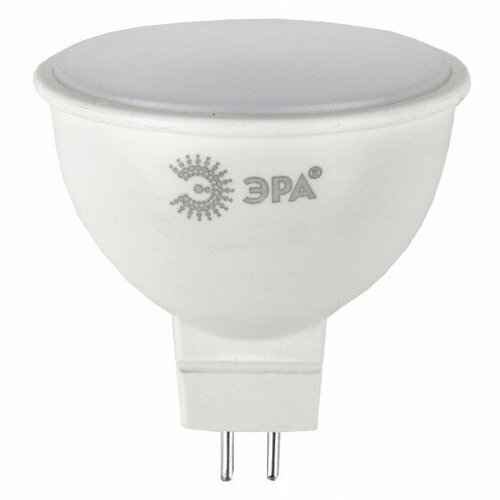 Светодиодная LED лампа Эра стандарт MR16 GU5.3 10W (800lm) 2700K 2K 52x50 MR16-10W-827-GU5.3 2752 Б0032995
