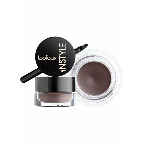 TOPFACE Гелевая подводка для глаз Instyle Gel Eyeliner водостойкая, 3,5 г, 02 Rosy Brown