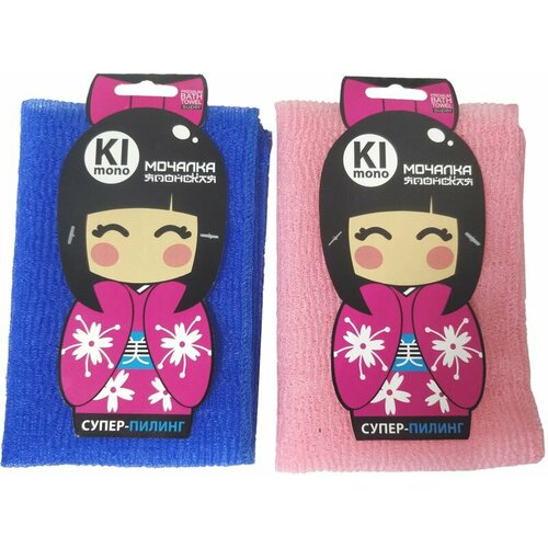 Мочалка Kimono Супер-пилинг в ассортименте 70х24см 1шт.