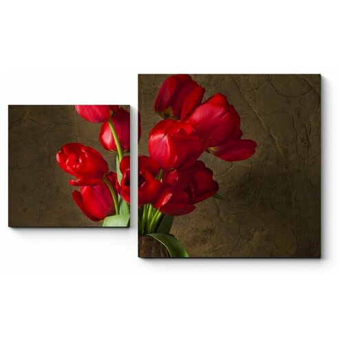 Модульная картина Прекрасные тюльпаны 130x78
