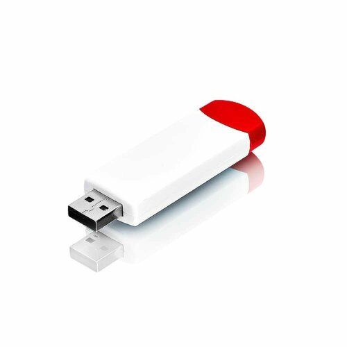 Флешка Zoon, 128 МB, красная, USB 2.0, арт. F10
